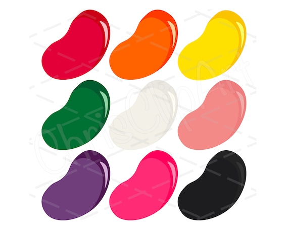 Jellybeans Clipart Jelly Bean Candy (Counting Jelly Beans In A Jar)