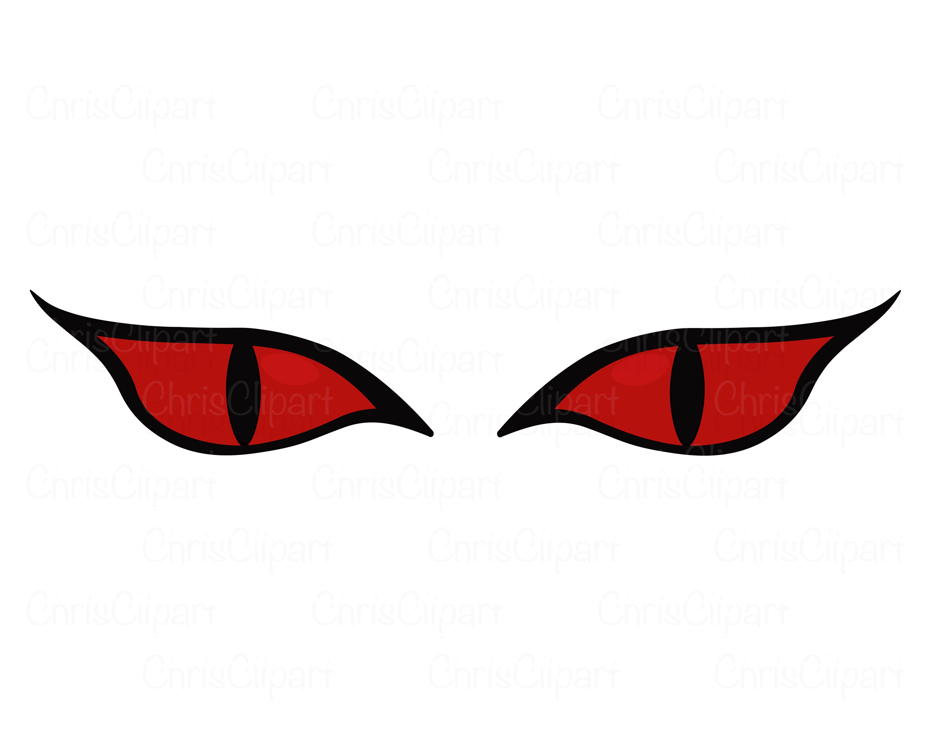 Devil Eyes Cartoon