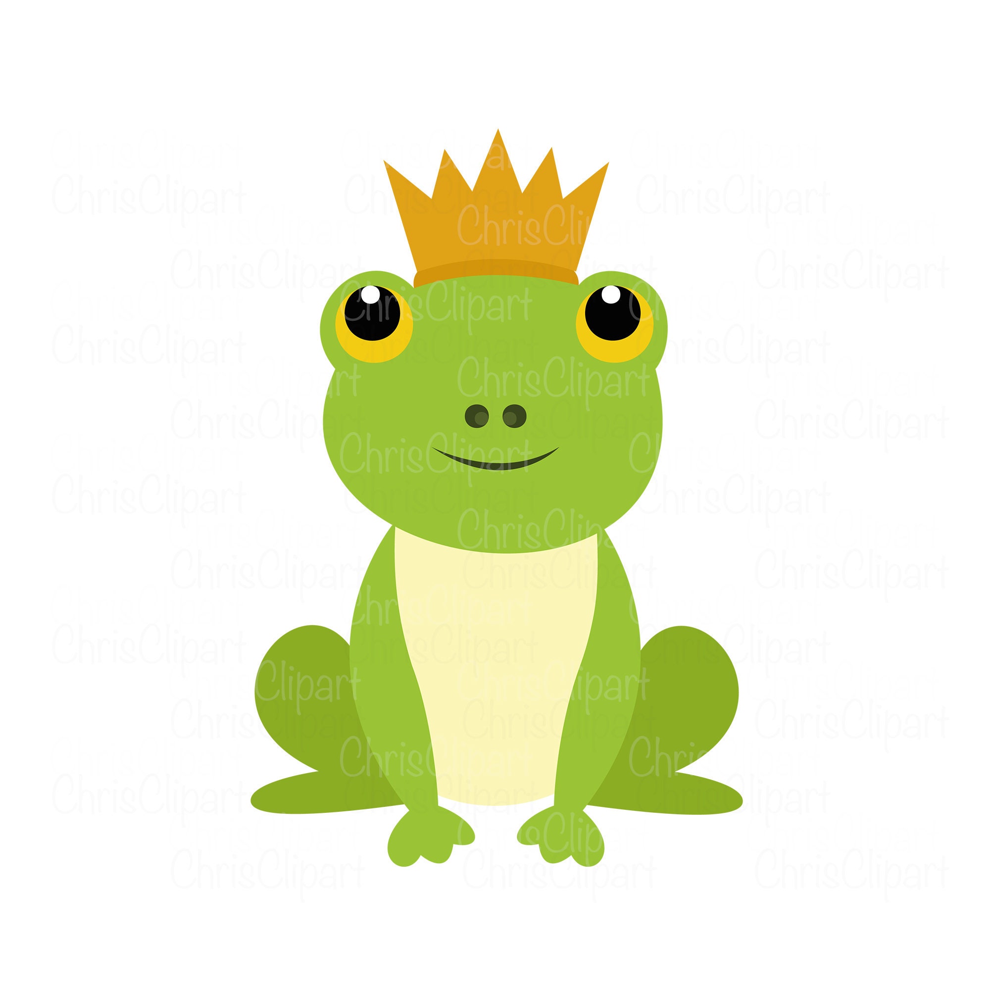 Kissing Frog Clipart