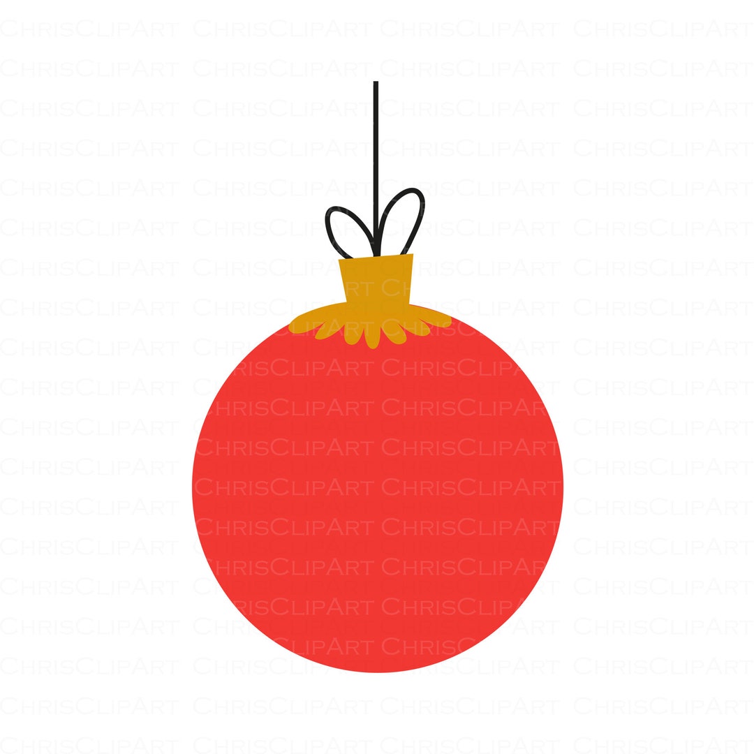 Christmas Ornament Svg, Christmas Ornament Clipart, Ornament Svg ...