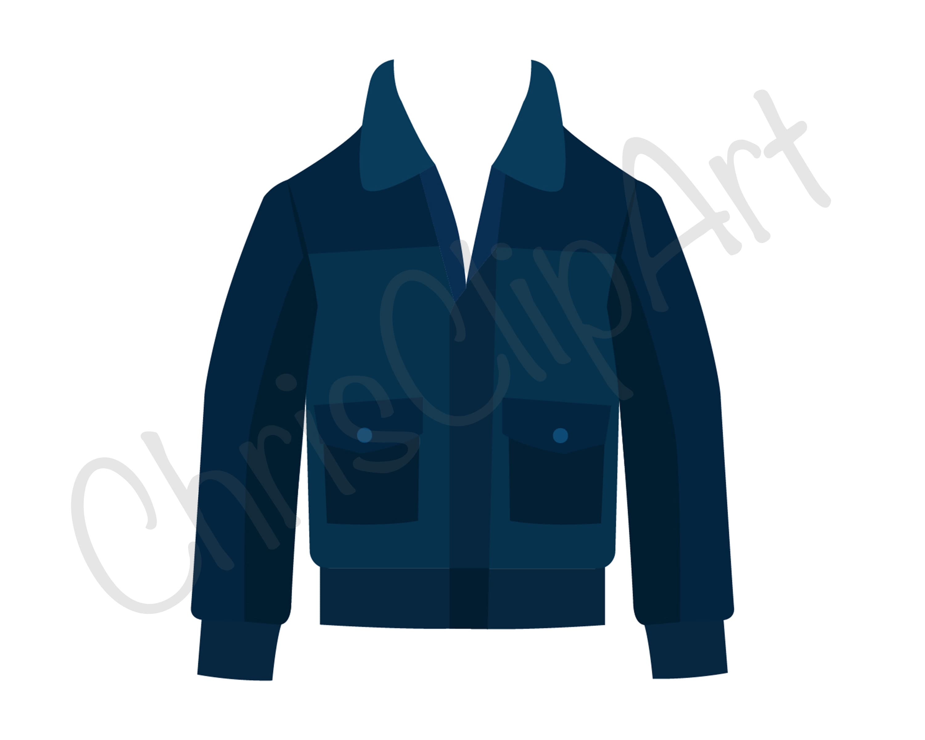 Fleece Jacket Clipart