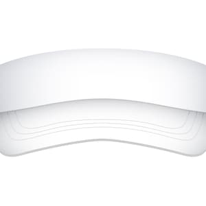 WHITE VISOR SVG, Clipart Visor, Visor Hat Png, Golf Hat, Hats Clipart ...