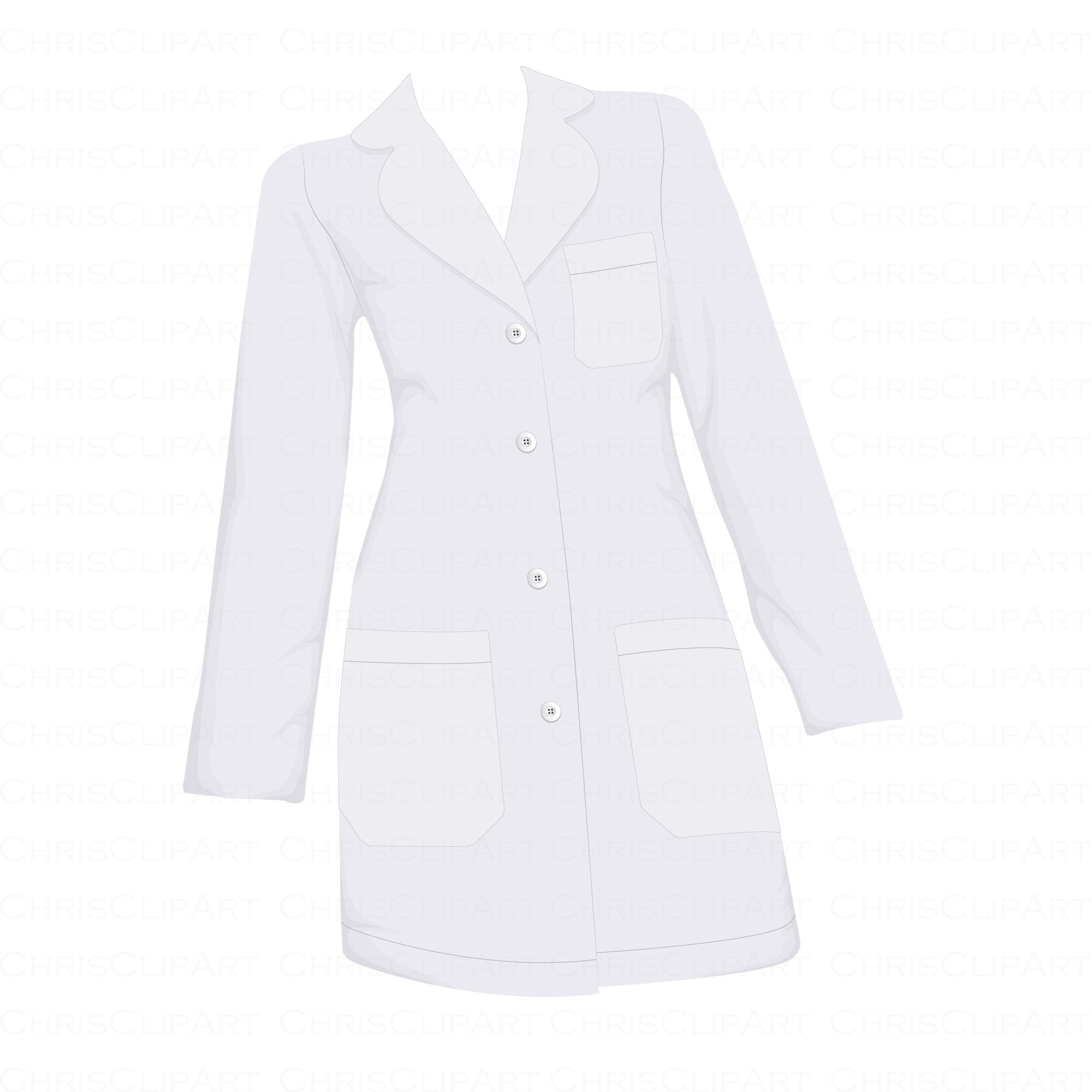 Lab Coat Clipart