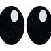 Button Eyes Clipart Graphics SVG PNG JPG Format Bundle of - Etsy