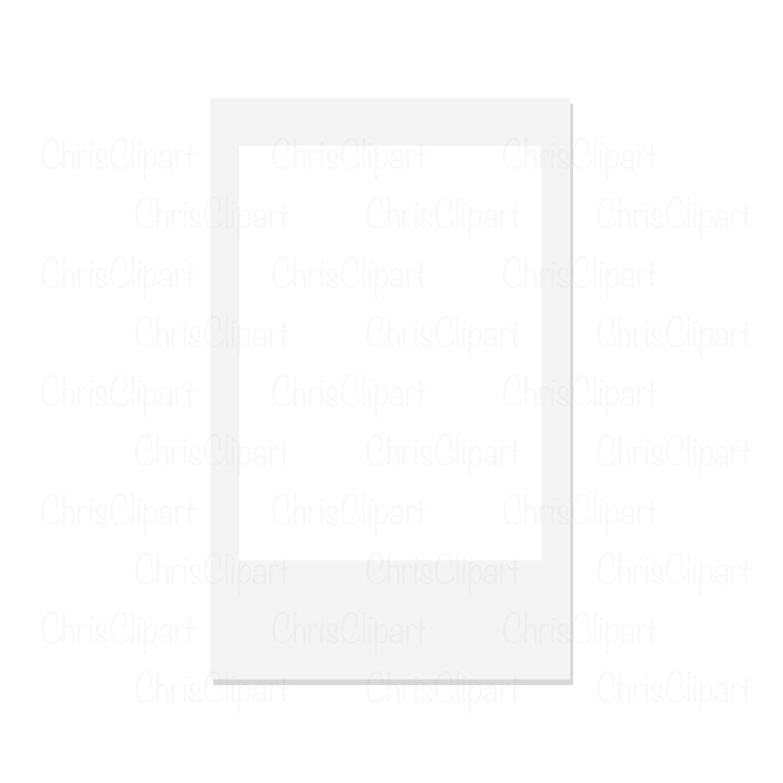 Thin Photo Frame Svg Instant Photo Svg Photo Frame Svg - Etsy