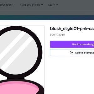 Blush SVG PNG JPG Blush Sublimation Bundle of 2 Graphics Blush Cricut ...