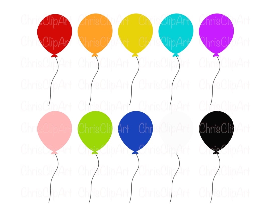GLOBOS SVG globos png globos de imágenes prediseñadas globo - Etsy México