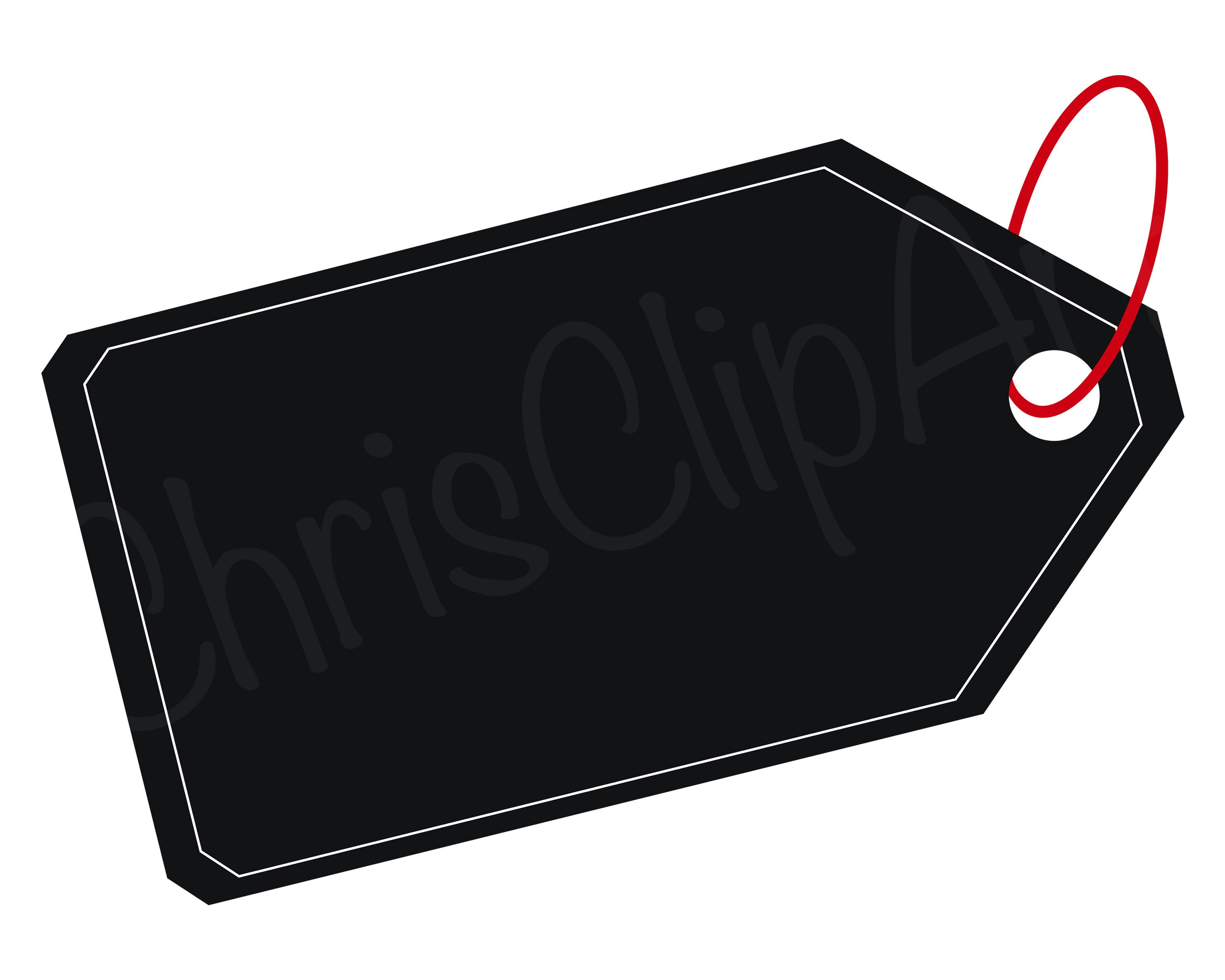 Printable Tag Clip Art