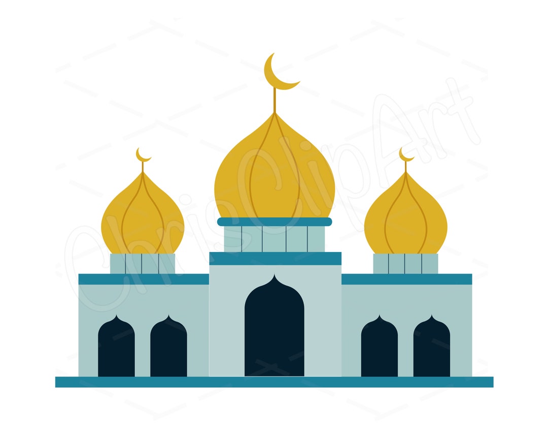 Mosque SVG PNG JPG - Mosque Clipart - Mosque Cricut - Mosque ...