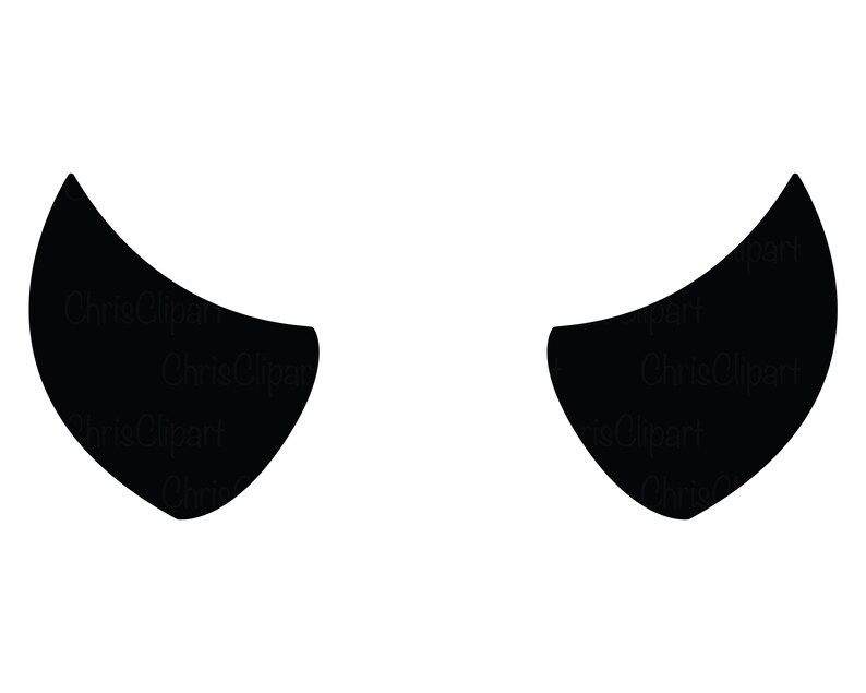 HORN SVG Horns Svg Bundle Clipart Horns Demon Horns Svg - Etsy