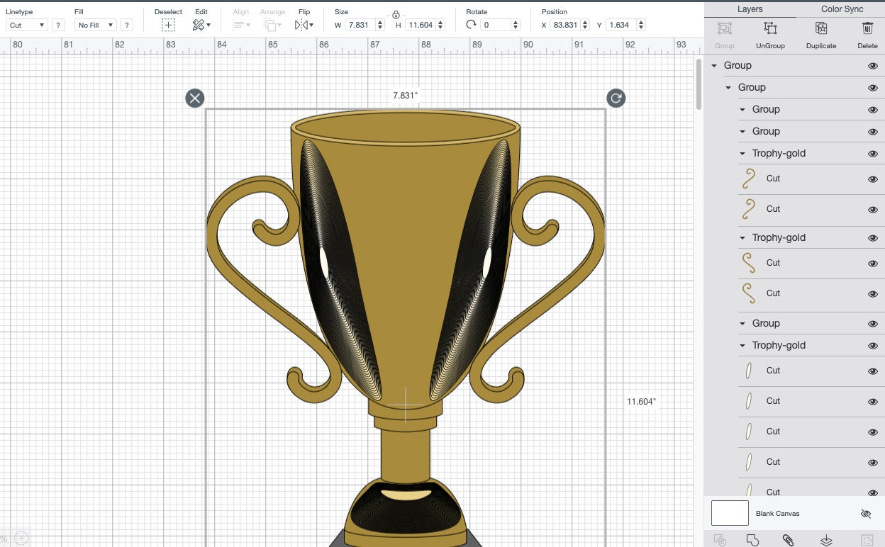 Trophy Svg Trophy Clipart Award Svg Trophy Vector Winner | Etsy