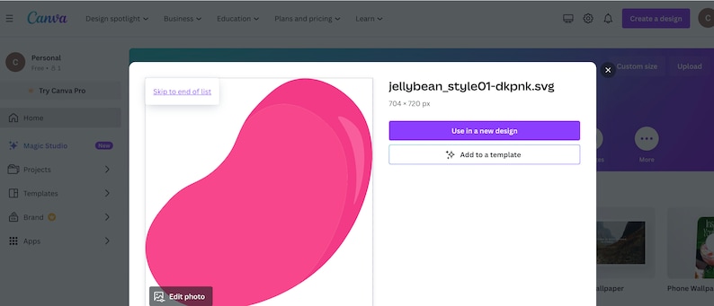 Pink Jelly Bean Clipart – SVG PNG JPG Bundle (digital Download) - Etsy