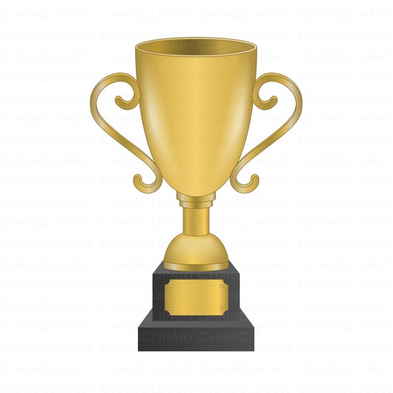 Trofeo svg trofeo clipart premio svg vector trofeo ganador | Etsy