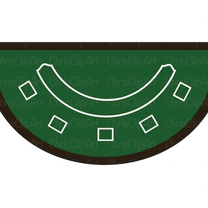Blackjack Table Svg, Black Jack Table Svg, Blackjack Table Png, Casino ...