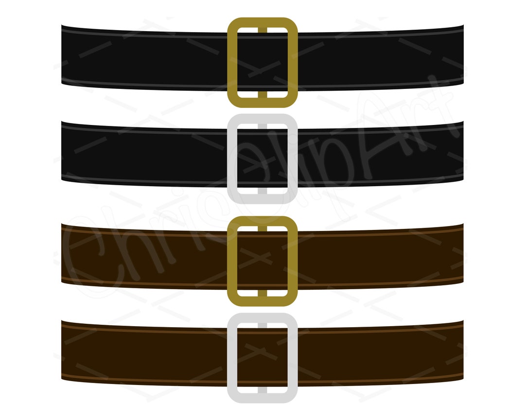 Belt SVG PNG JPG - Belt Sublimation - Gold Buckle, Silver Buckle Bundle ...
