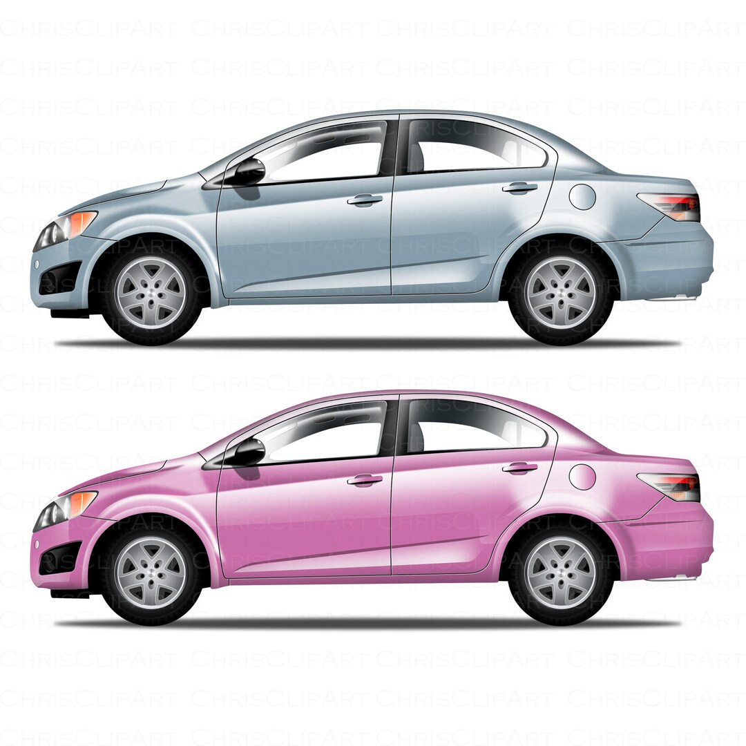 Clipart CARS Png Jpg Car Graphics Car Sticker Car Decal - Etsy