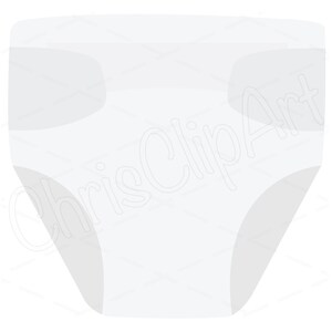 Diaper SVG PNG JPG Bundle of 4 Colors Diaper Sublimation Diaper Graphic ...