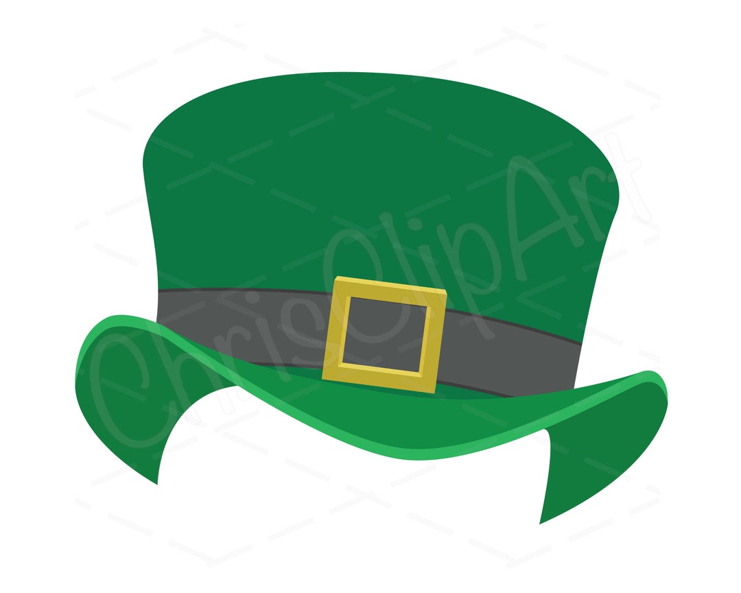 Leprechaun Hat Clipart – St Patrick's Day Graphics (SVG PNG JPG) - Etsy