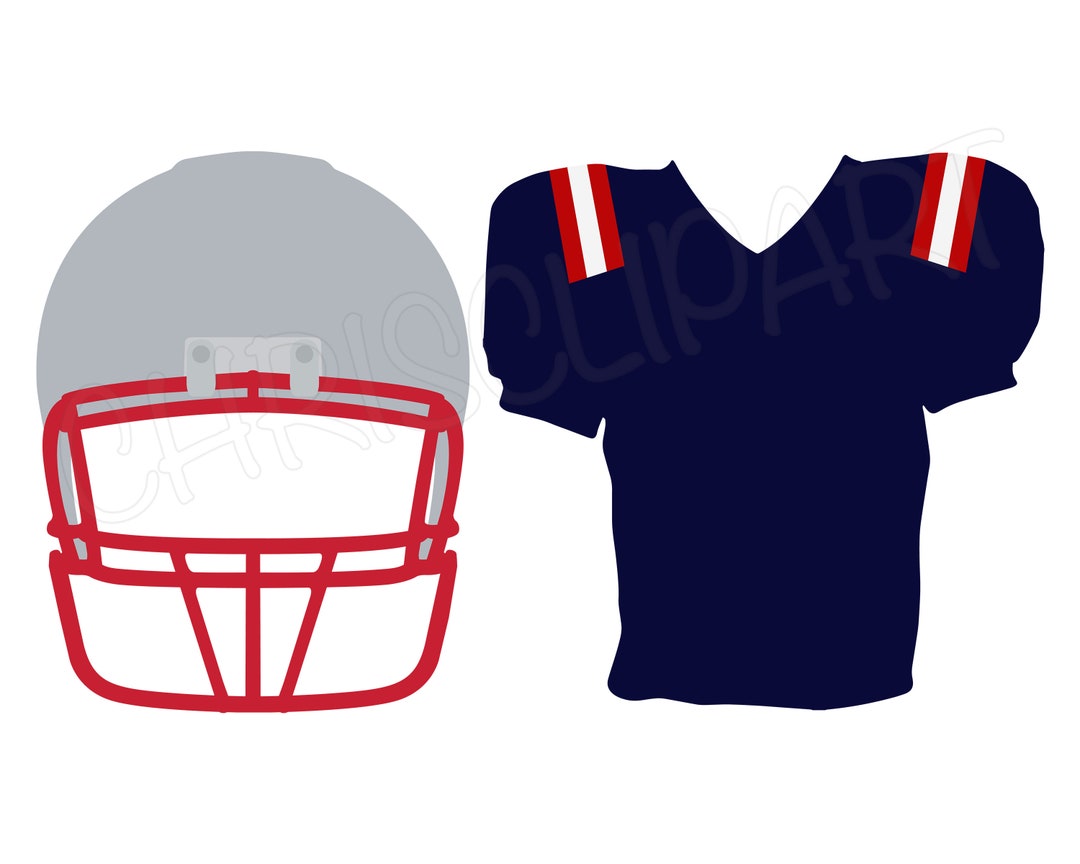 Football Bundle - Helmet and Jersey Clipart Graphics in SVG PNG JPG ...
