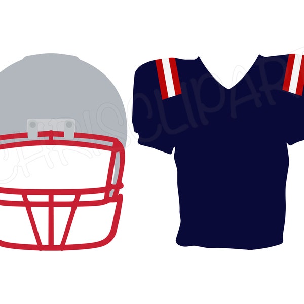 Football Clipart - Etsy