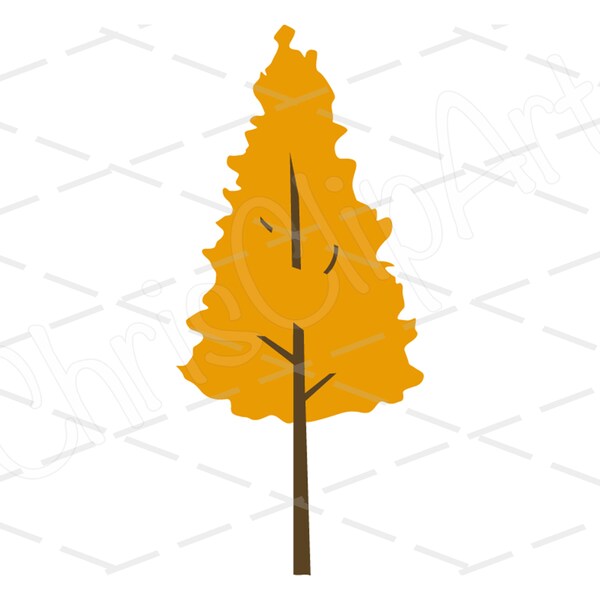 Aspen Tree Svg - Etsy