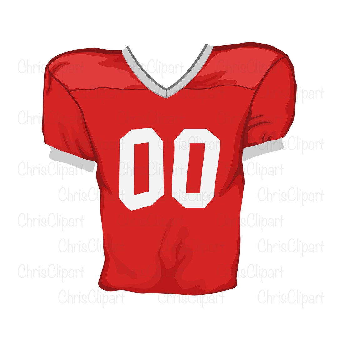 Football Jersey Svg, Football Svg, Football Clipart, Football Jersey ...