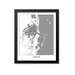 California Beer Map Art Print CA Beer Art Print Craft Beer - Etsy