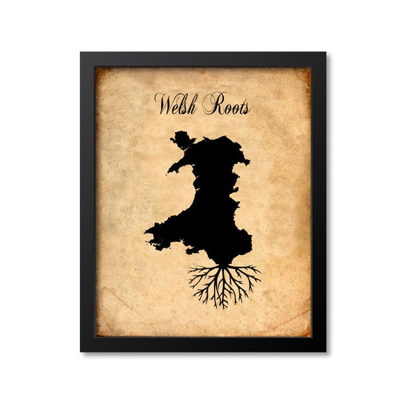 Wales Map Art - Etsy