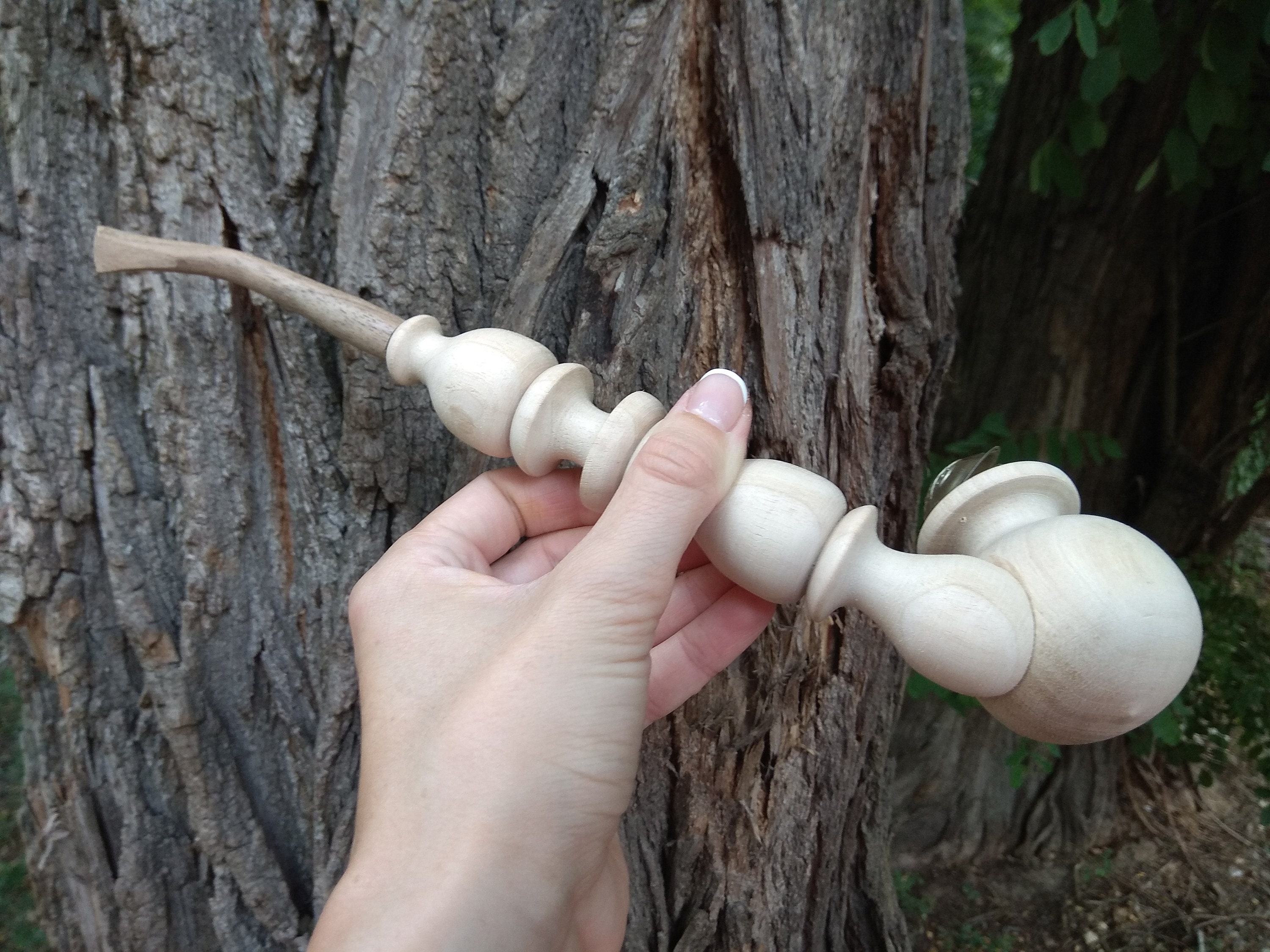 Wood Smoking Pipe With a Lid Hippie Gift for Men Peace - Etsy