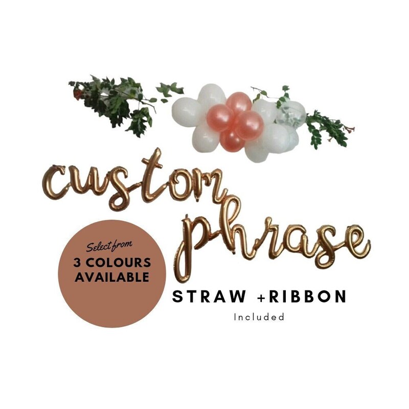 Script Balloons - Etsy