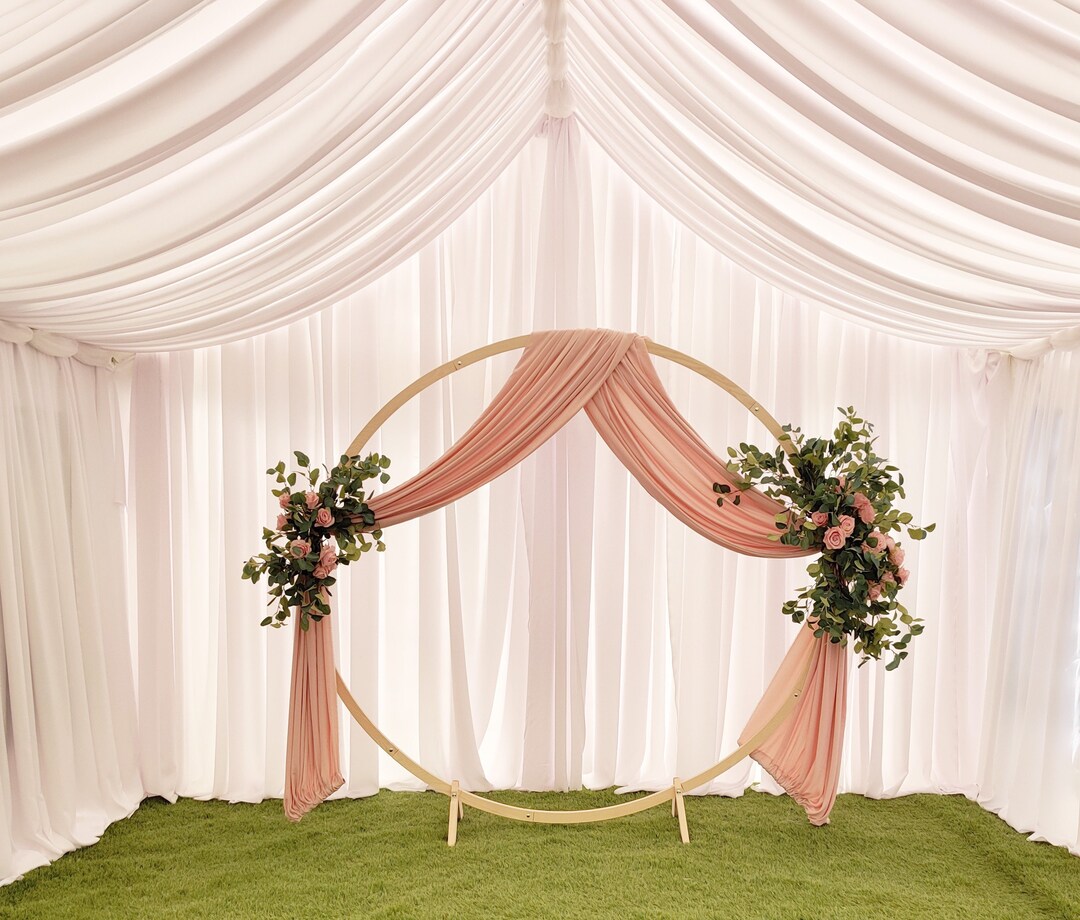 Wedding Arch Round - Hoop Arch Flower Arch , Balloon Arch - Etsy