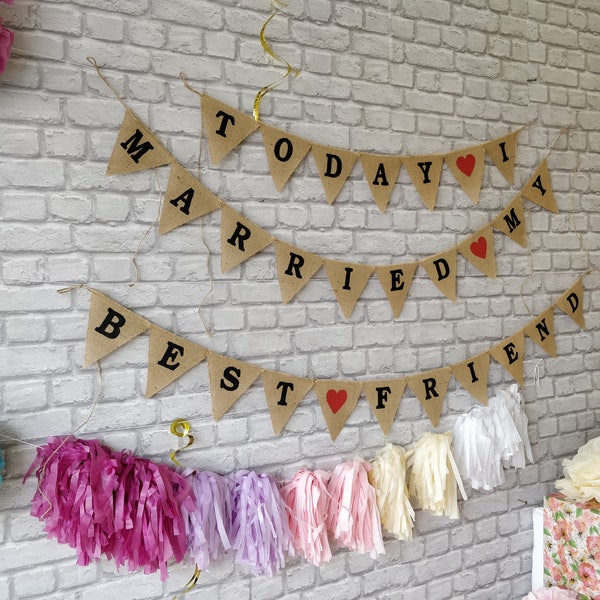 Best Friend Banner - Etsy