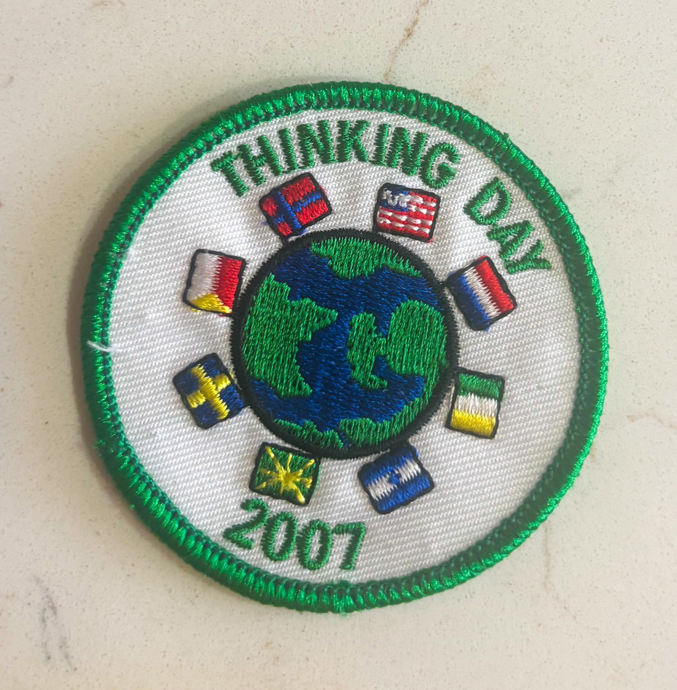 Vintage Girl Scout Thinking Day Patch Lot – 2007, 2009, World Flags ...