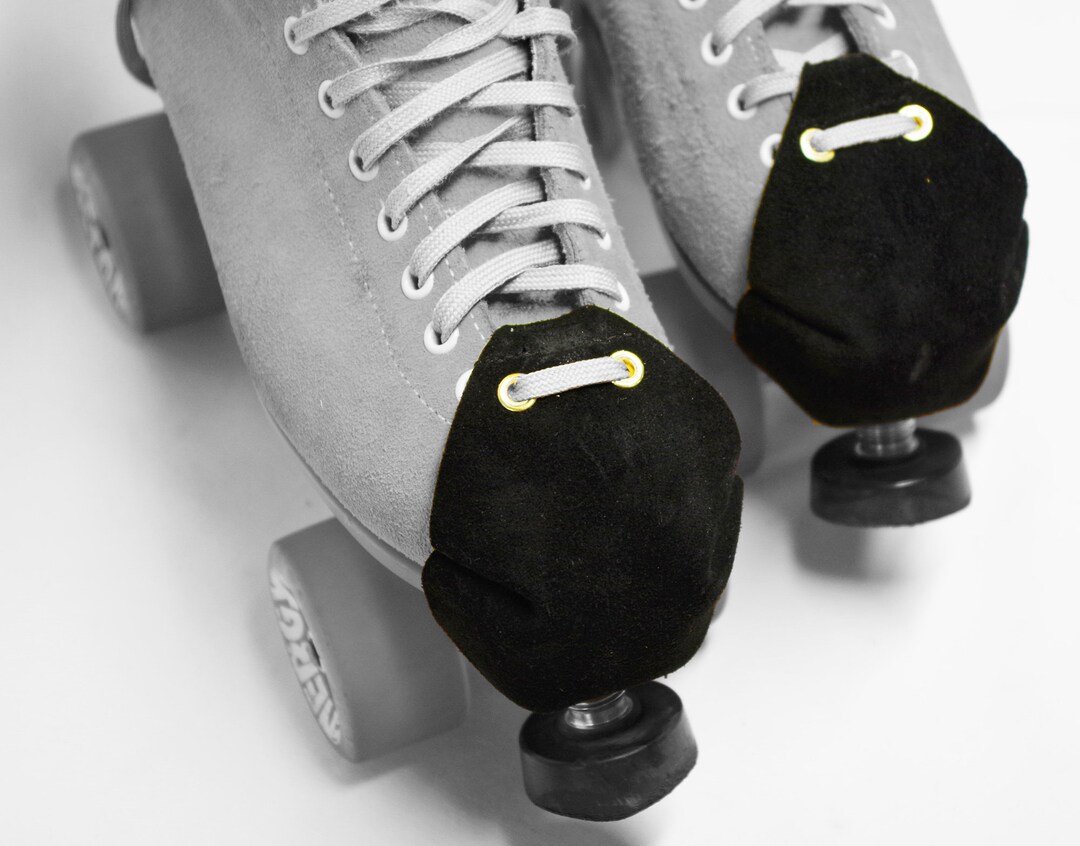 Suede Toe Caps With Gold Coloured Grommets - Etsy