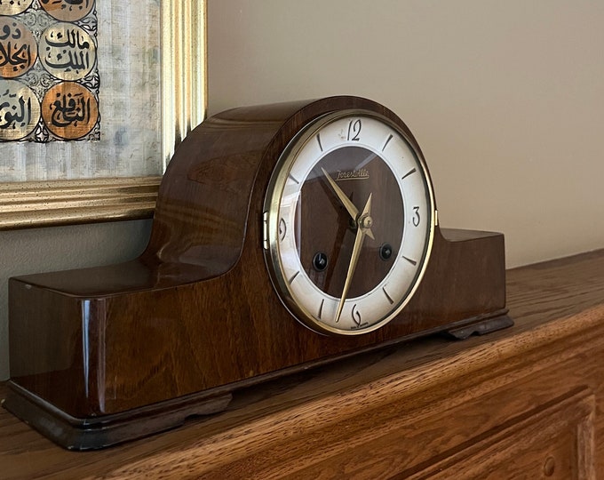 Antique Working Mantel Clock Forestville Germany - Etsy