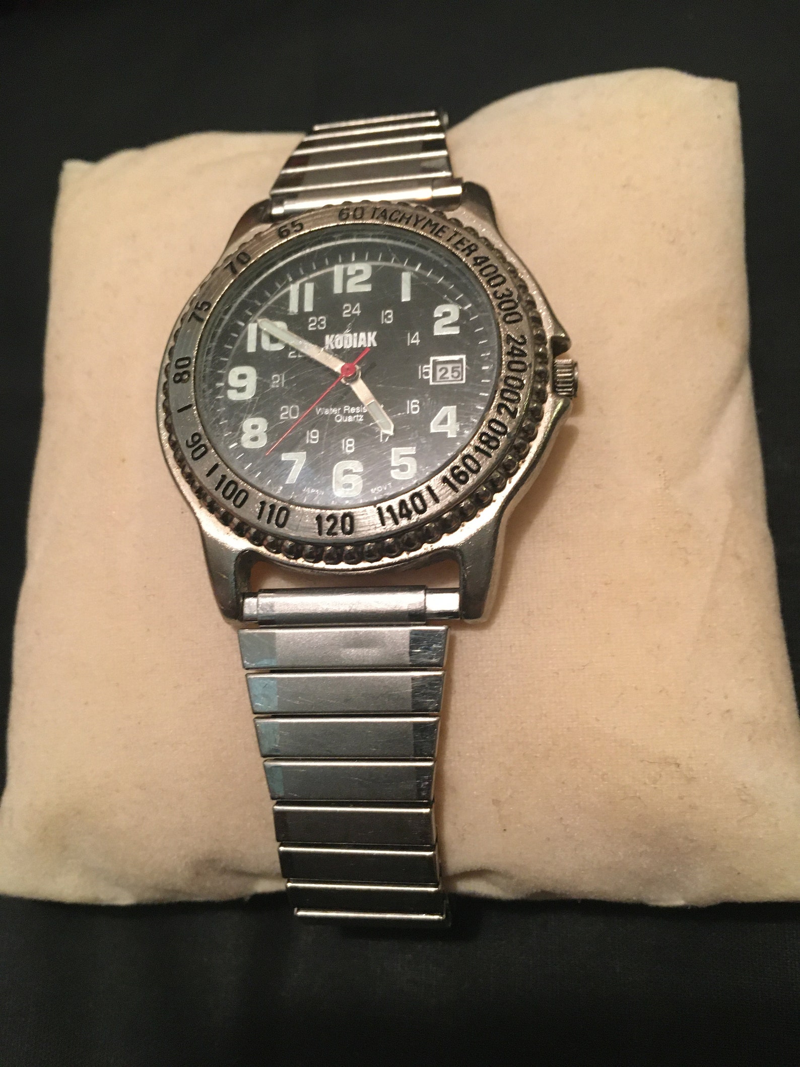 Kodiak Tachymeter Water Resistant Quartz Watch; Ver Rare! - Etsy Canada