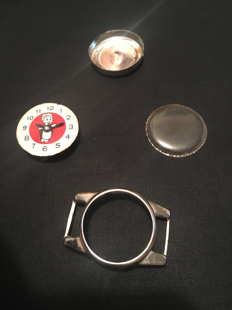 Antique Japanese Children Toy Dummy Metal Watch Magnet - Etsy Canada