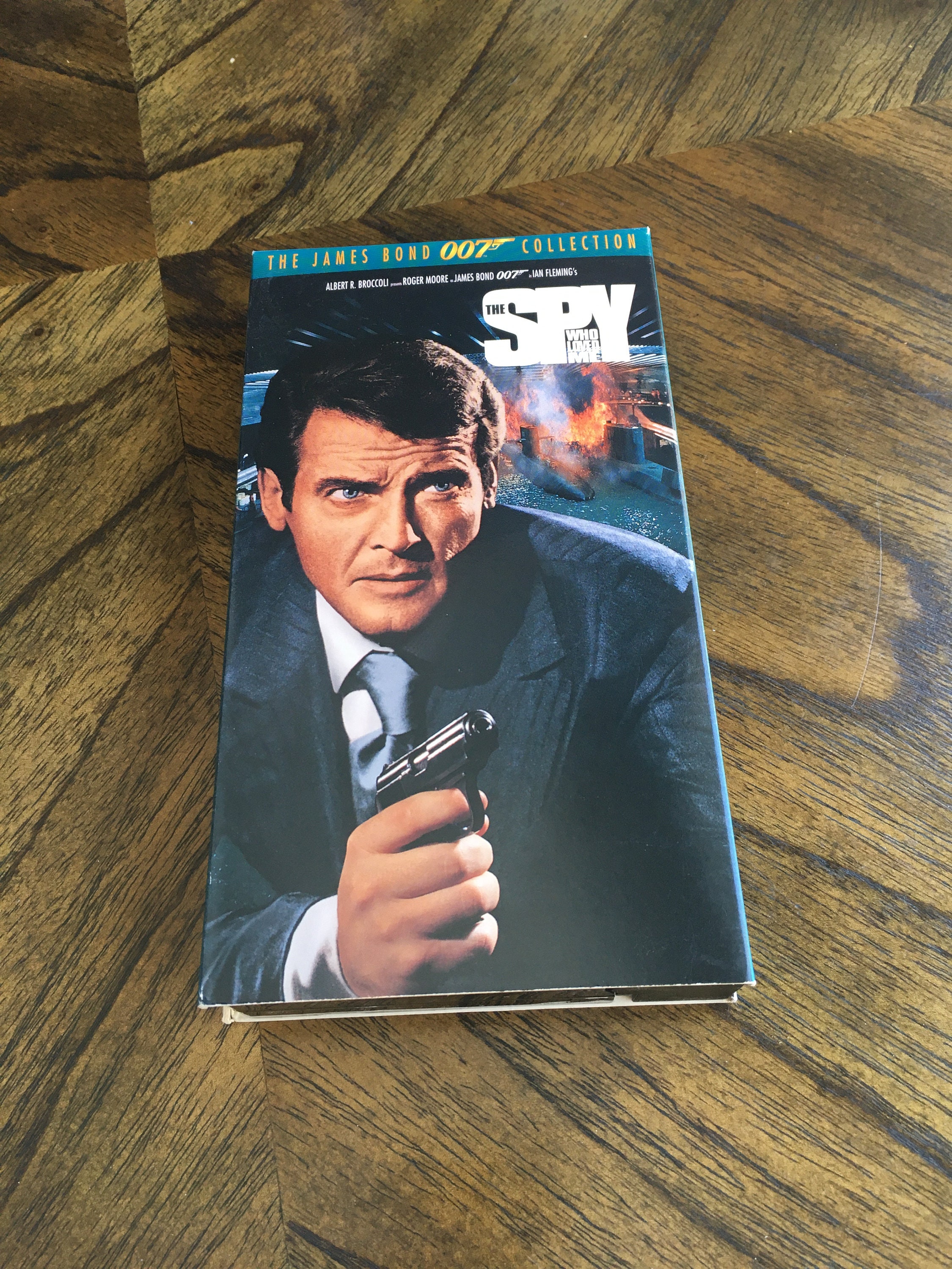 James Bond VHS Movies: the Spy Who Loved Me Dr. No, Moonraker, on Her Majesty's Secret Service ...