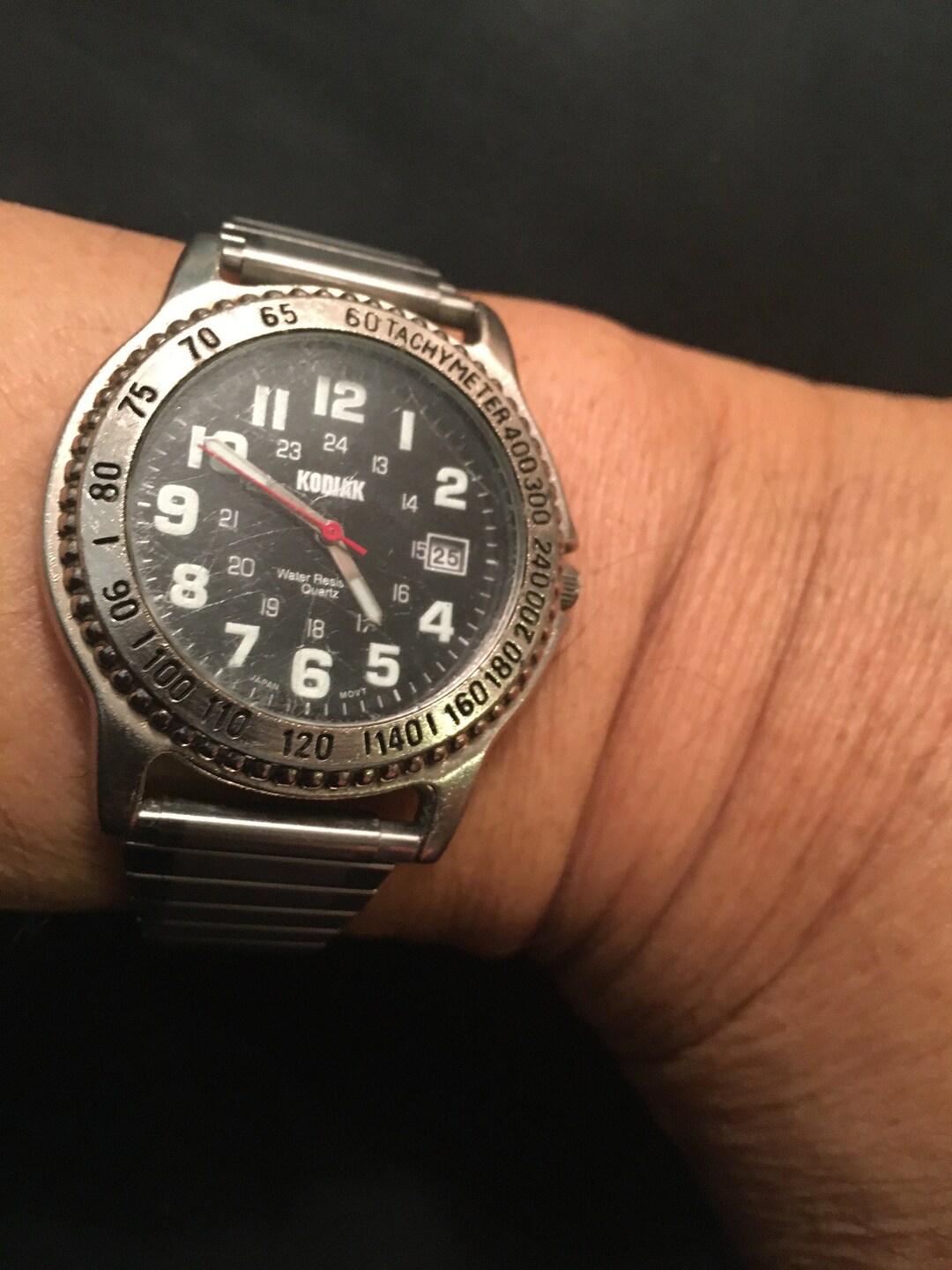 Kodiak Tachymeter Water Resistant Quartz Watch Ver Rare - Etsy Canada