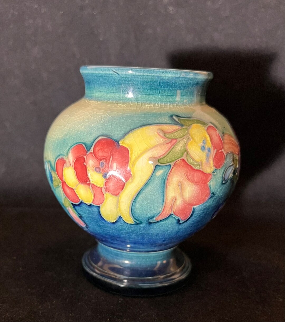 Spring Flowers Moorcroft England Miniature Vase - Etsy