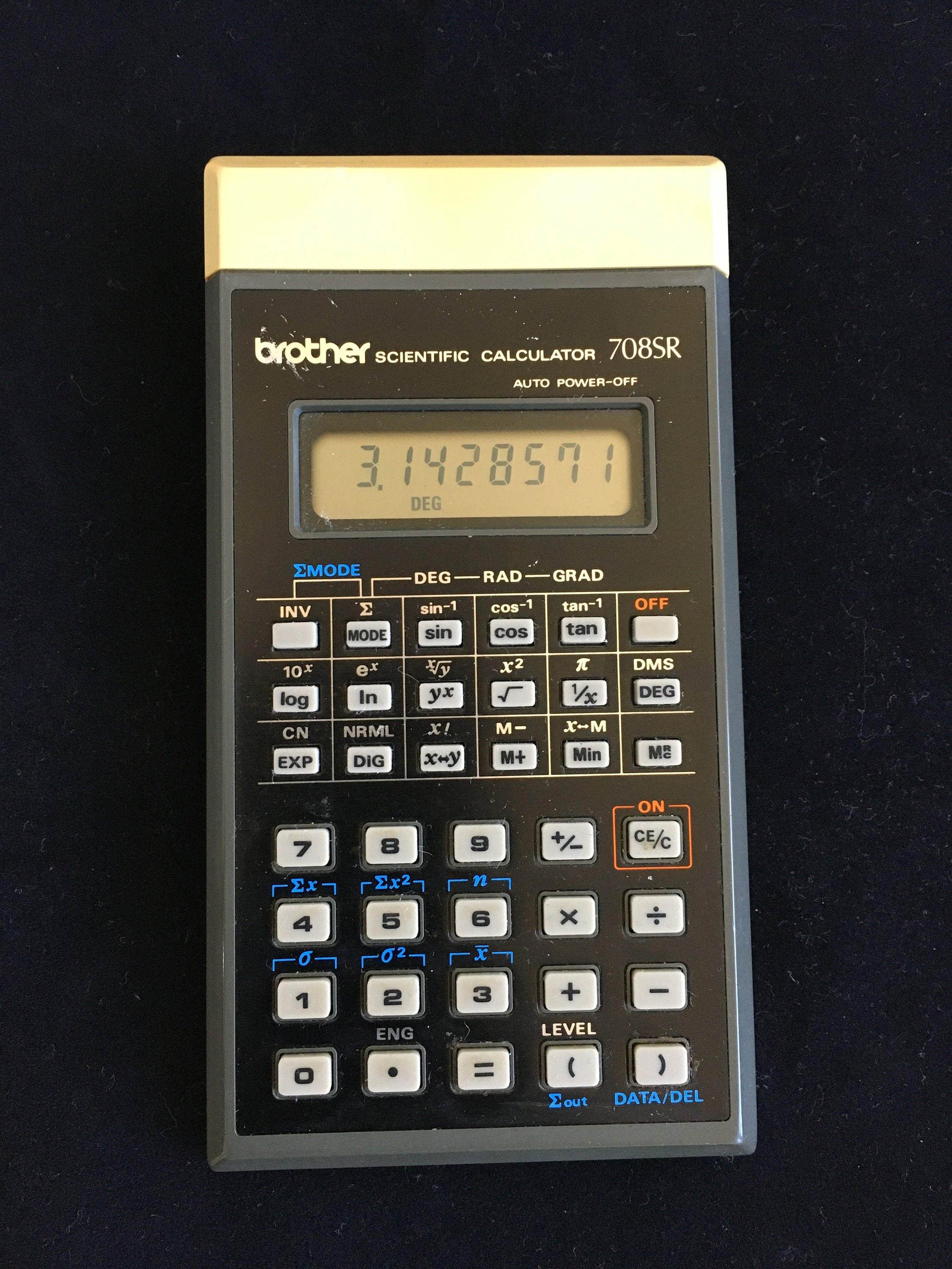 Brother 708SR Scientific Calculator - Etsy