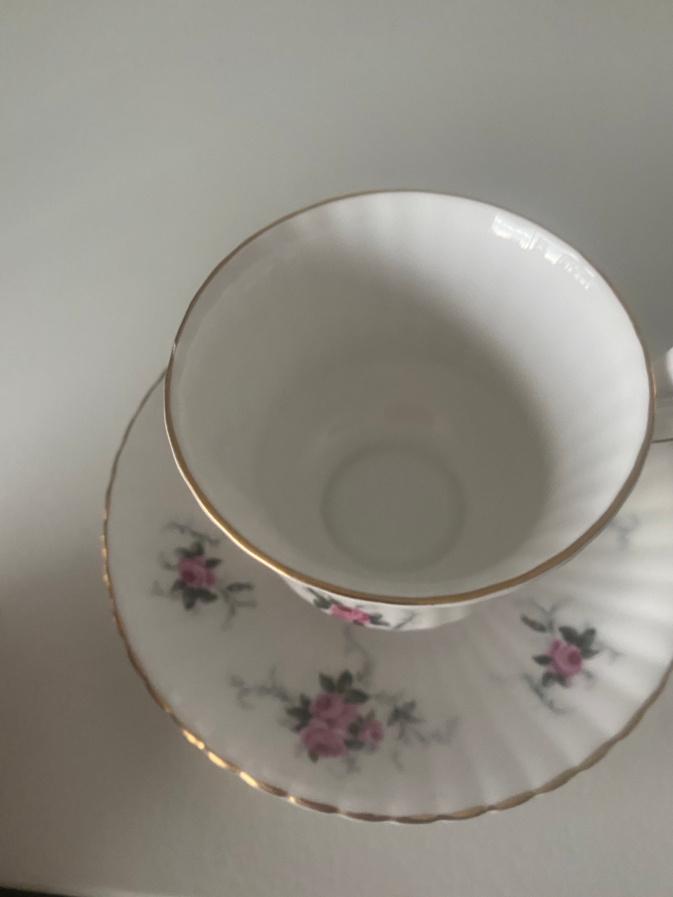 Vintage Princess House Tea Cup and Saucer / Made in England / - Etsy