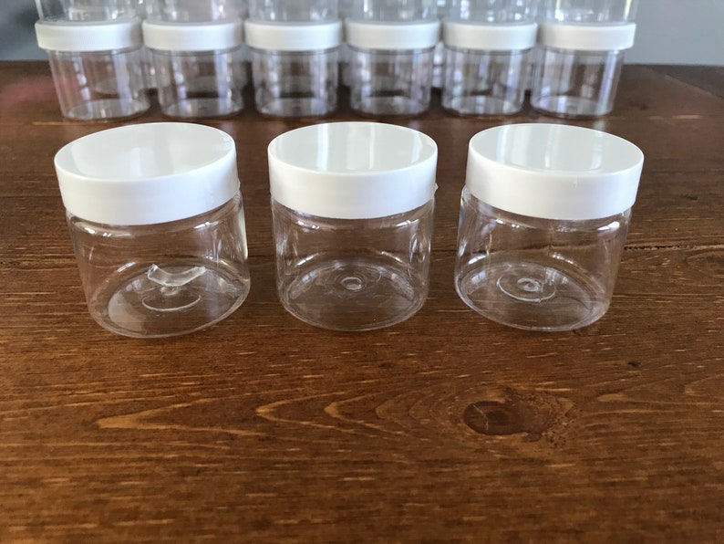 1oz. Plastic Container Plastic Jar Sample Container for - Etsy
