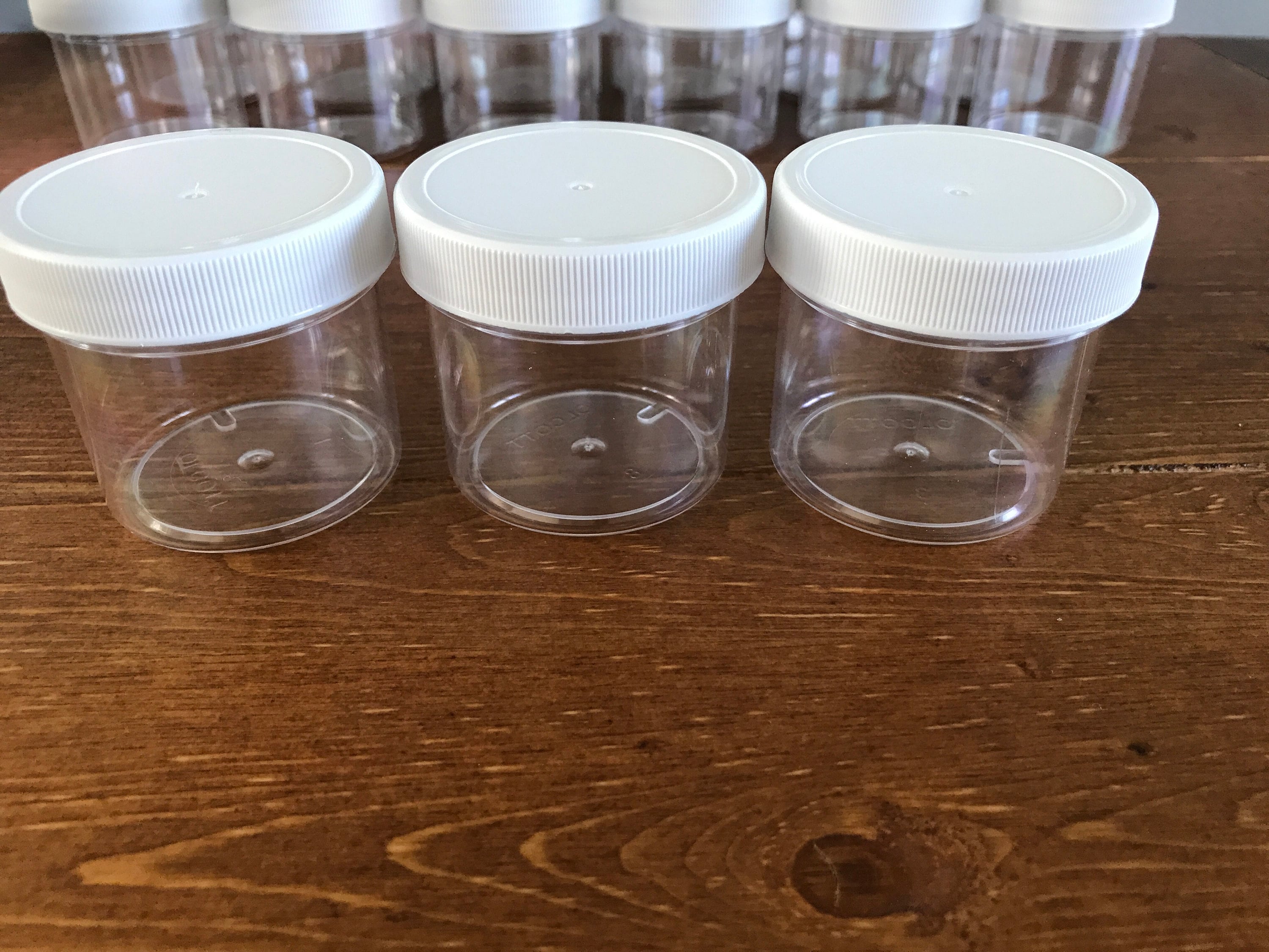 1oz. Plastic Container Plastic Jar Sample Container for - Etsy