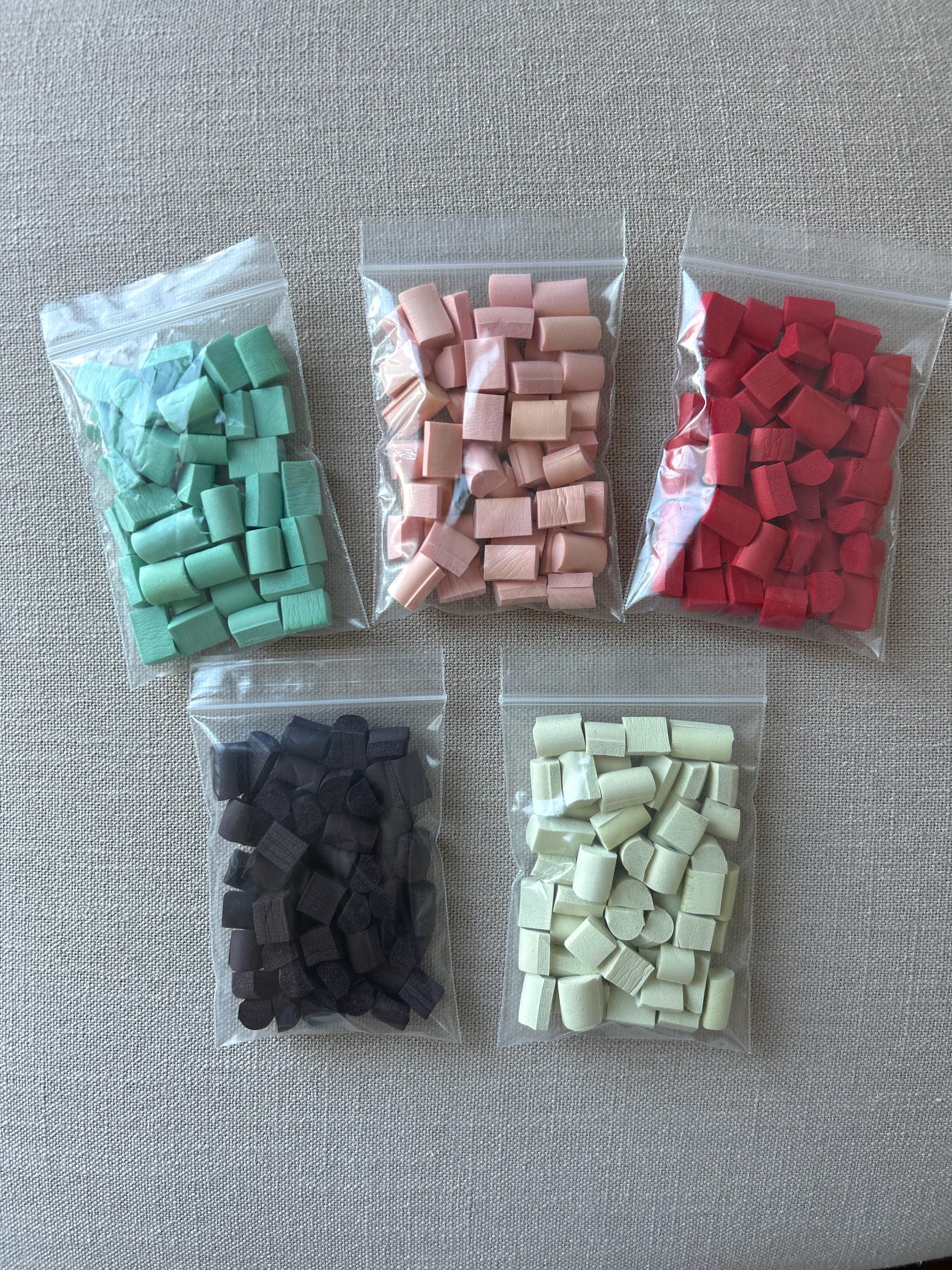 Jelly Cubes for Slime: 54 White Foam Cubes - Etsy