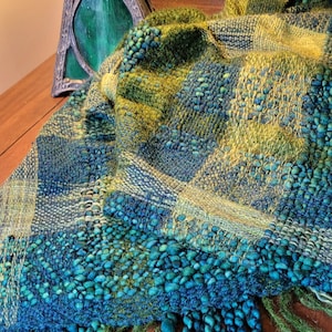 Saori Style Scarf Rigid Heddle Weaving Pattern - Etsy