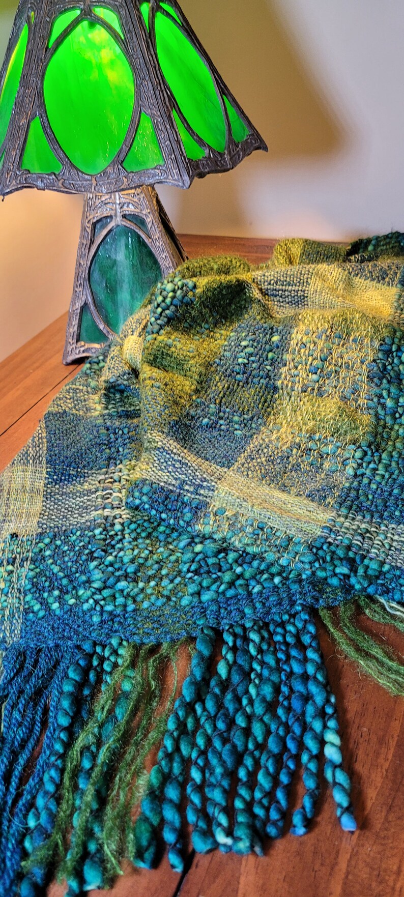 Saori Style Scarf Rigid Heddle Weaving Pattern - Etsy Canada