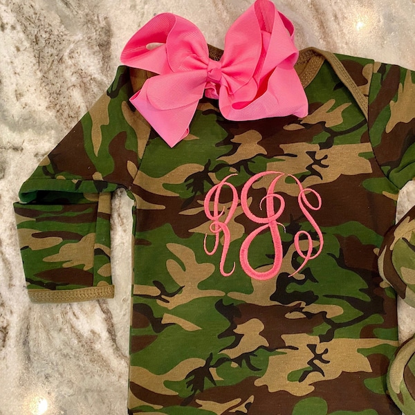 Camo Baby Clothes - Etsy