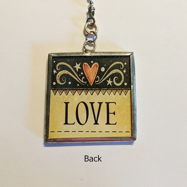 Heart Fan Pull - Etsy