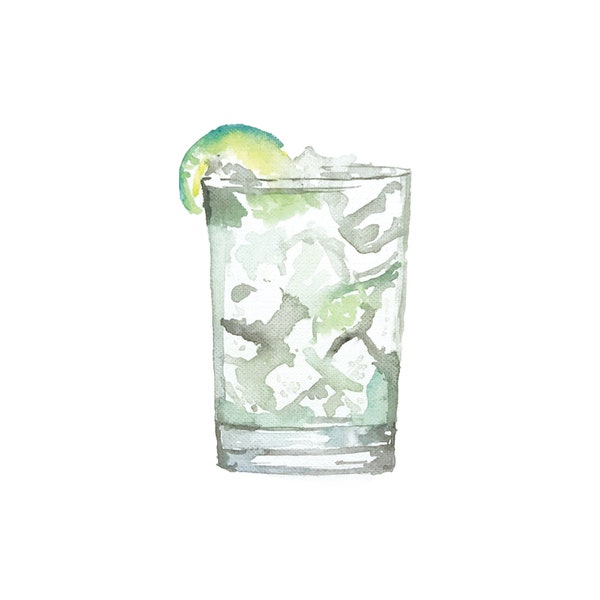 Vodka Soda Painting - Etsy